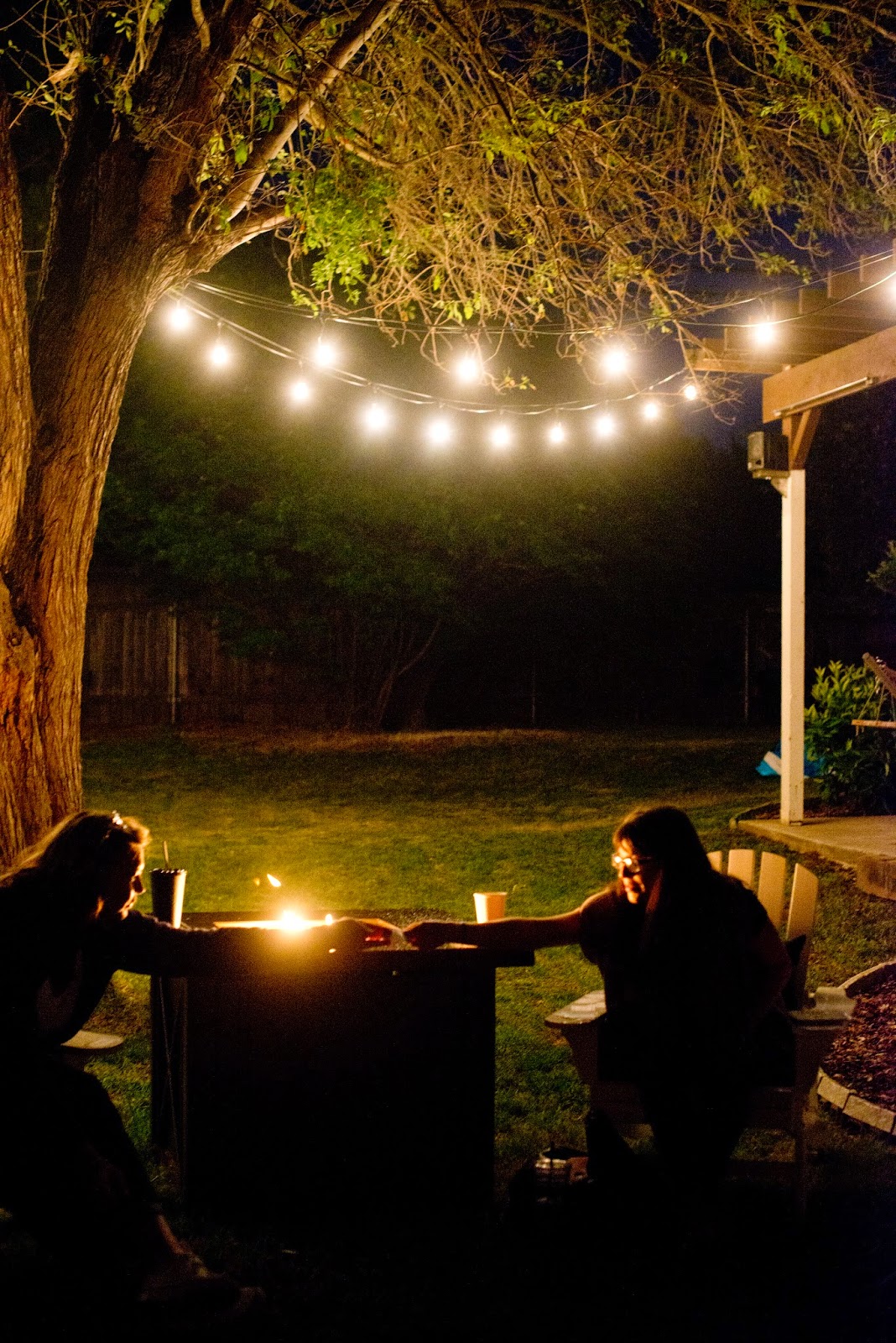 Domestic Fashionista: Girl's Night In: Backyard Game Night