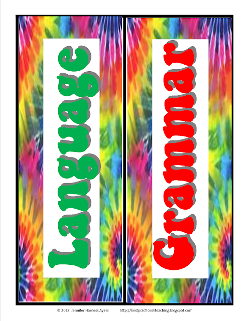 My Tie Dyed Classroom | Charts N Chit Chat: Best Practices 4 Teaching