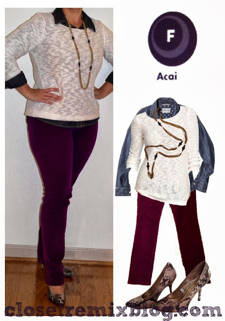 Closet Remix: Acai - Pantone Fall Color Link-Up