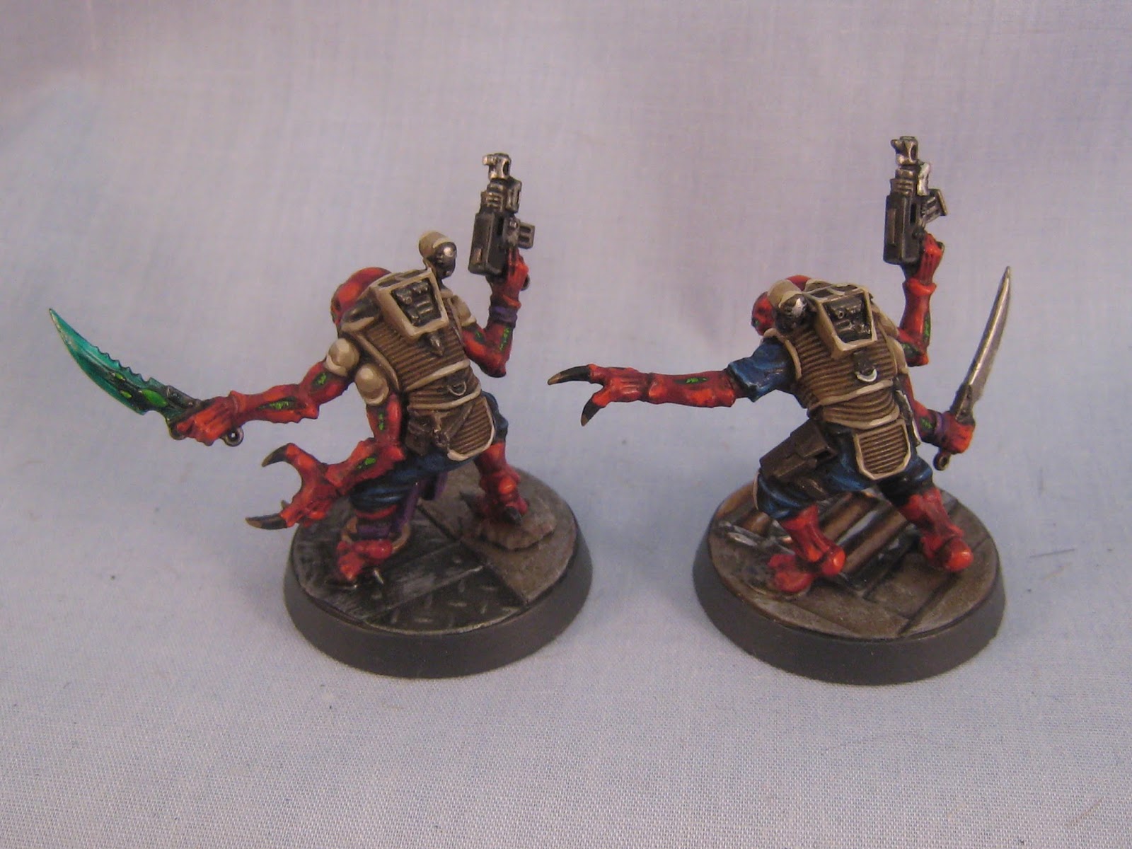 Brian Carlson Miniatures: Genestealer Cult Test Models