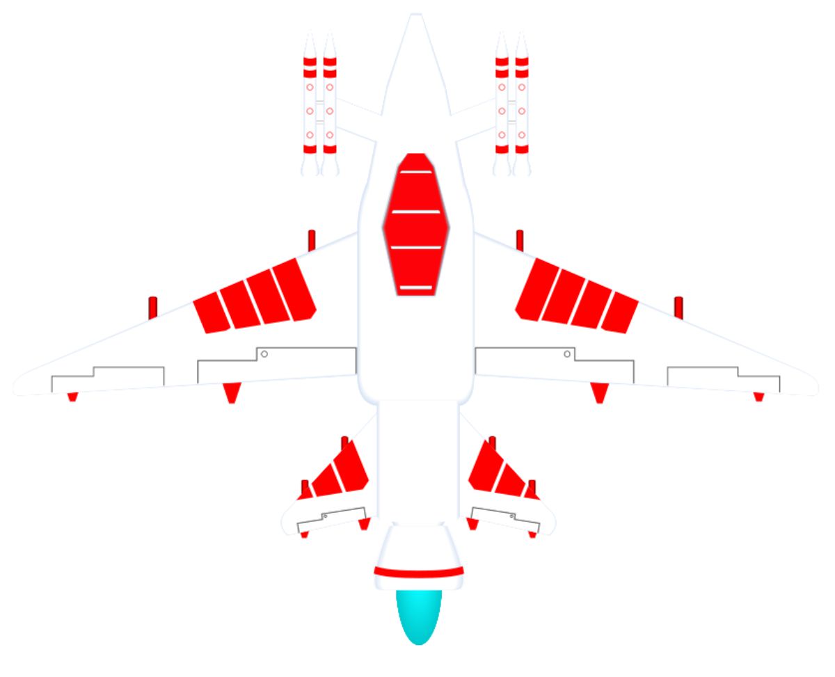 Spaceships - adding more contrast and balancing the level of detail ...