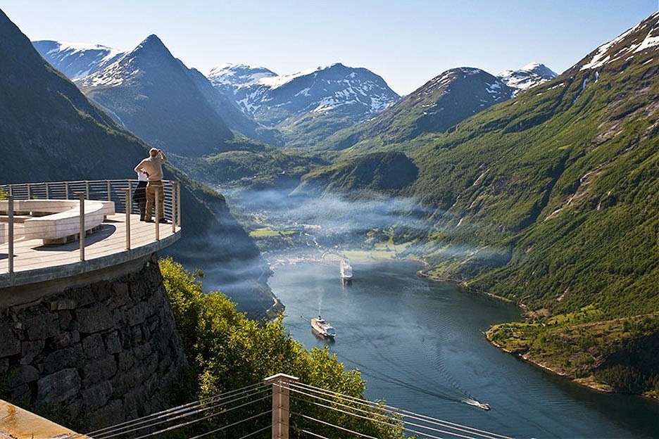 Fotos Impressionantes e Curiosas: Fiordes da Noruega