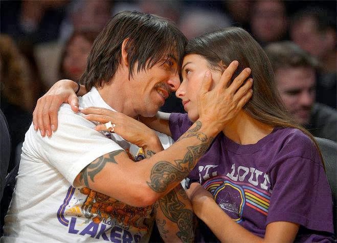 Red Hot Chili Peppers Brasil: Foto: Anthony Kiedis e Helena Vestergaard ...