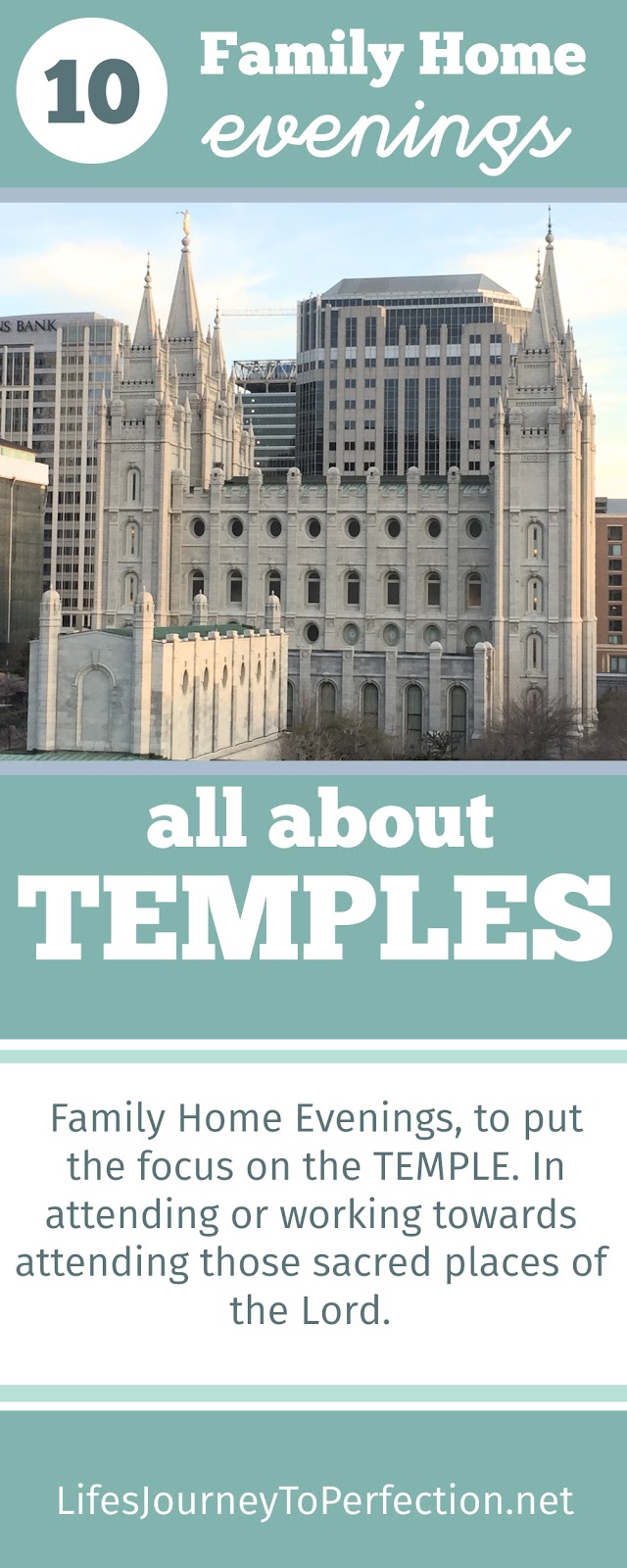 Life's Journey To Perfection: 10 Family Home Evenings All About the Temple