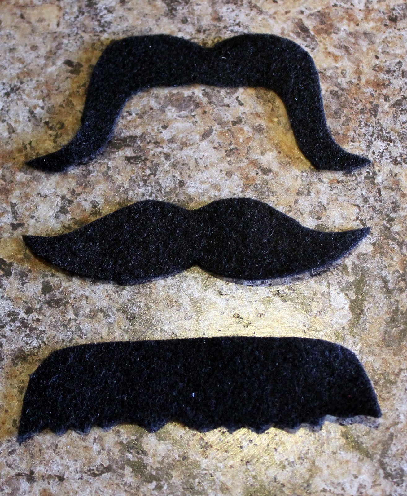 Taylor Stamped: Mustache fun with Glue Dots