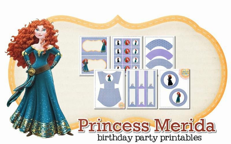 Princess Merida Free Printable Kit. - Oh My Fiesta! in english