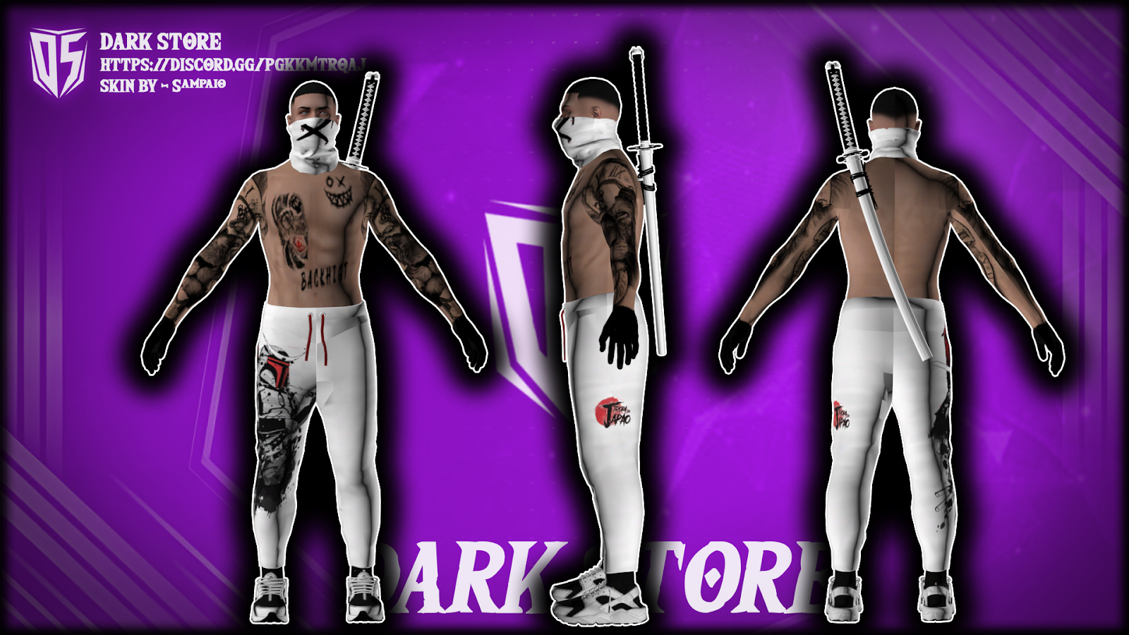 Skin feita por - Sampaio#0001 - MTA Brasil