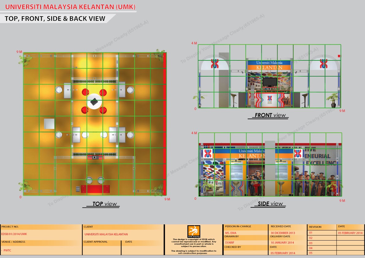 MY LIFE & ARTWROK AS A DESIGNER: UMK BOOTH DESIGN - PAVILION BOOTH ...