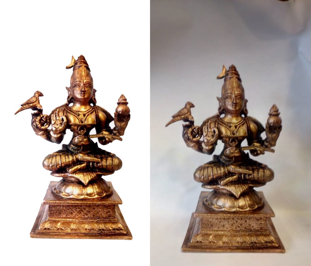 Copper Hindu God Statues- The Antique Replicates
