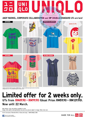 Uniqlo Promotion Sale Until 22 MAR 2012 - Trailsshoppers Online ...