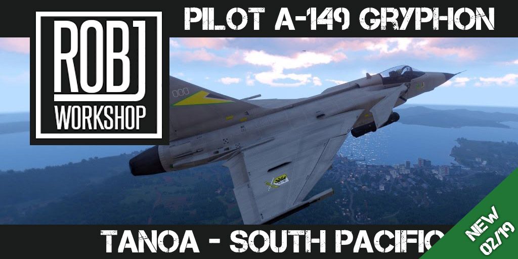 A-149 Gryphon で色々な任務を行う Arma 3 用の Pilot A149 Gryphon On Missions シナリオ ...