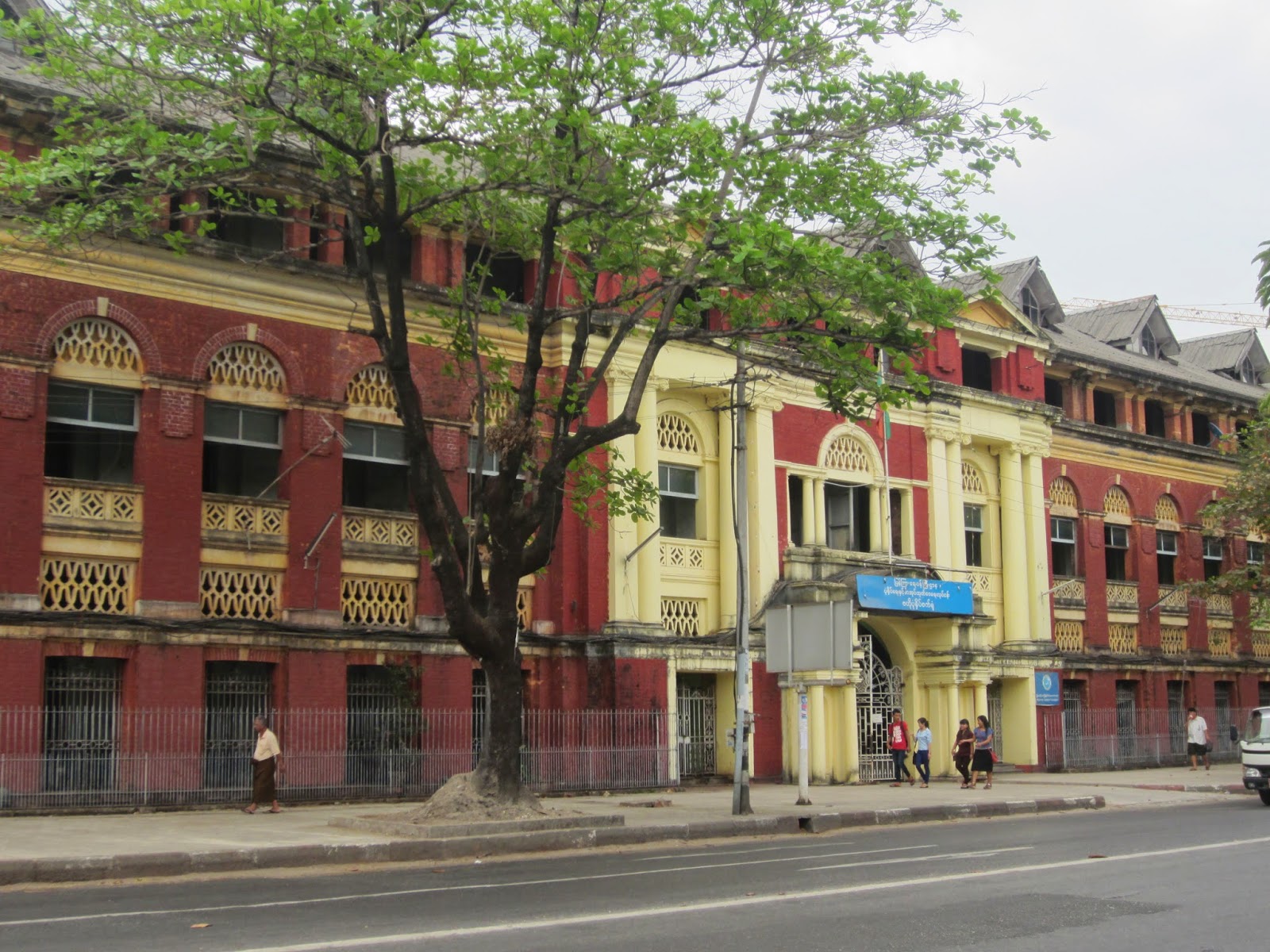 Colonial Buildings in Yangon - A Walking Tour