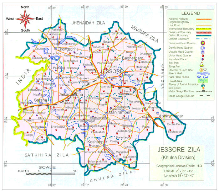 মধুসূদনের যশোর