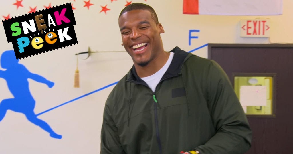NickALive!: Sneak-Peek From New "All In With Cam Newton" Episode "All ...