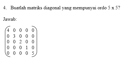 Soal Matematika Matriks - Wahyu's blog