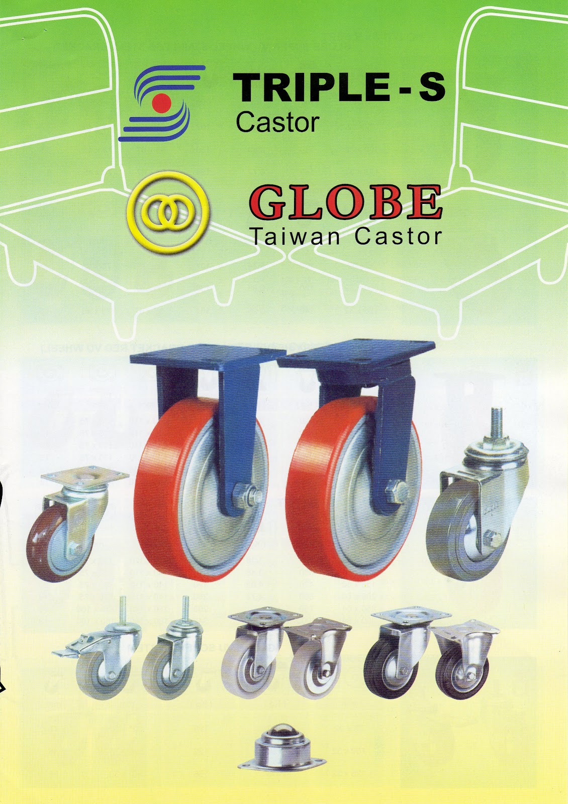 rengga yudha: Roda Trolley, Roda Castor, Roda Trolly