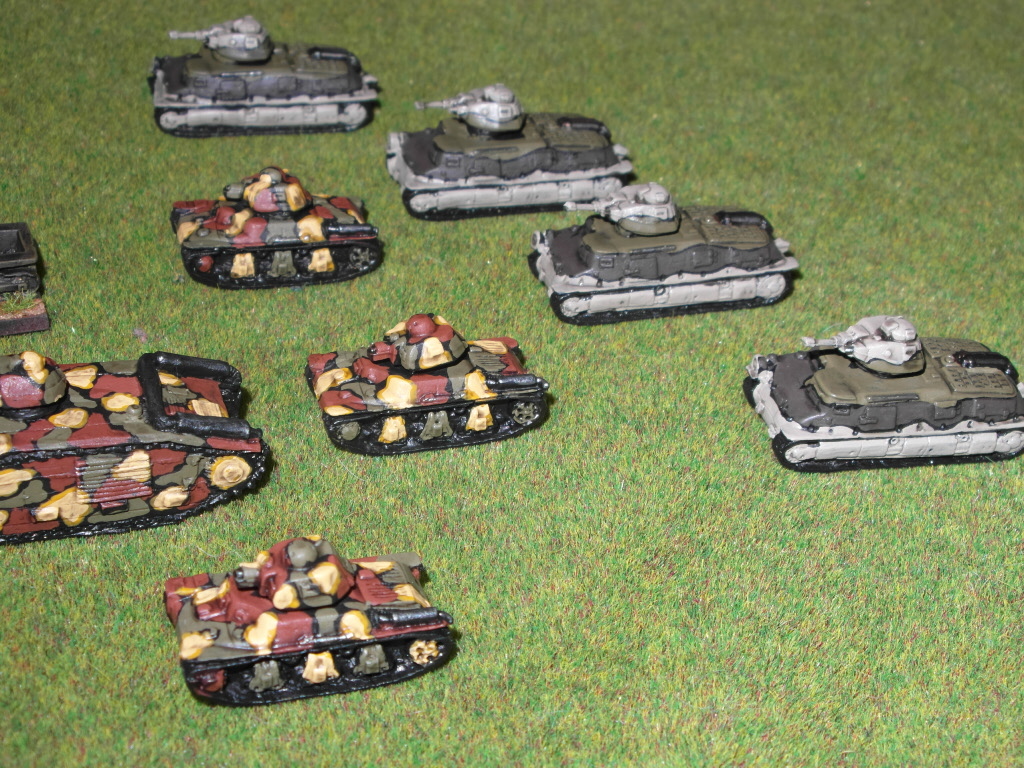 Dave's Gaming Place: 10mm WW2 French and 6mm WW2 western desert