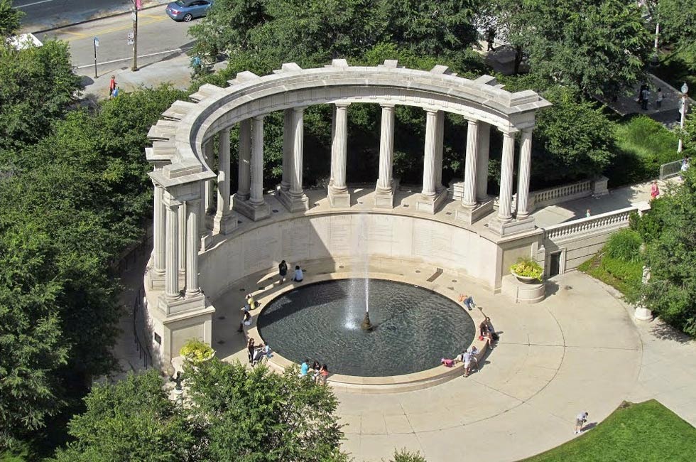 Chicago Peristyle Turned into Road Fill -- February 20, 1953 ...