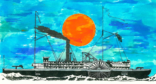 WARSHIPSRESEARCH: American side wheel steam river gunboat/cotton clad ...