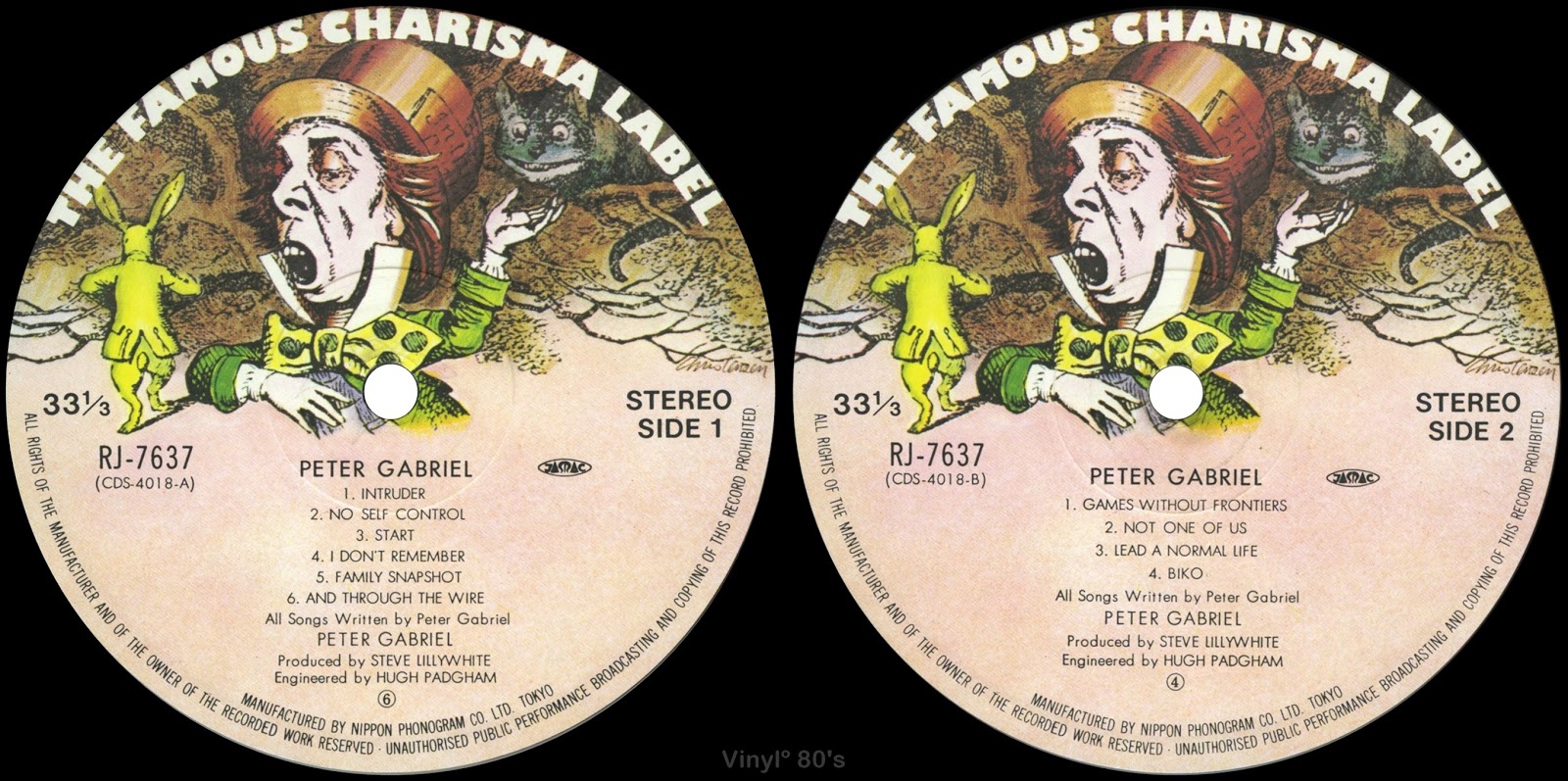 1980 Peter Gabriel - Peter Gabriel - Rockronología