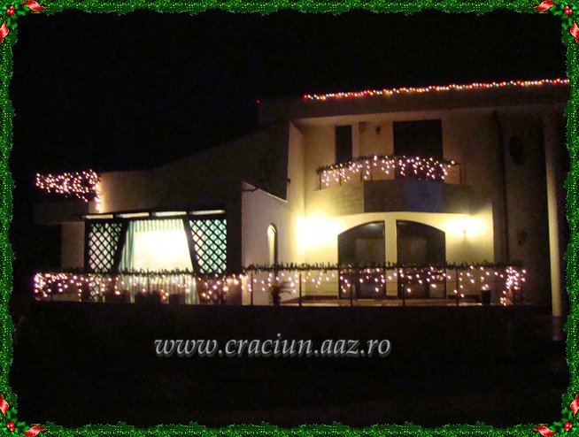 Amenajari Gradini si Spatii Verzi: Case decorate de Craciun cu ...