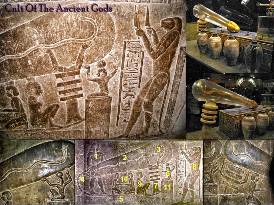 Dendera Light – Technology of Electricity lighting | Elixir Of Knowledge