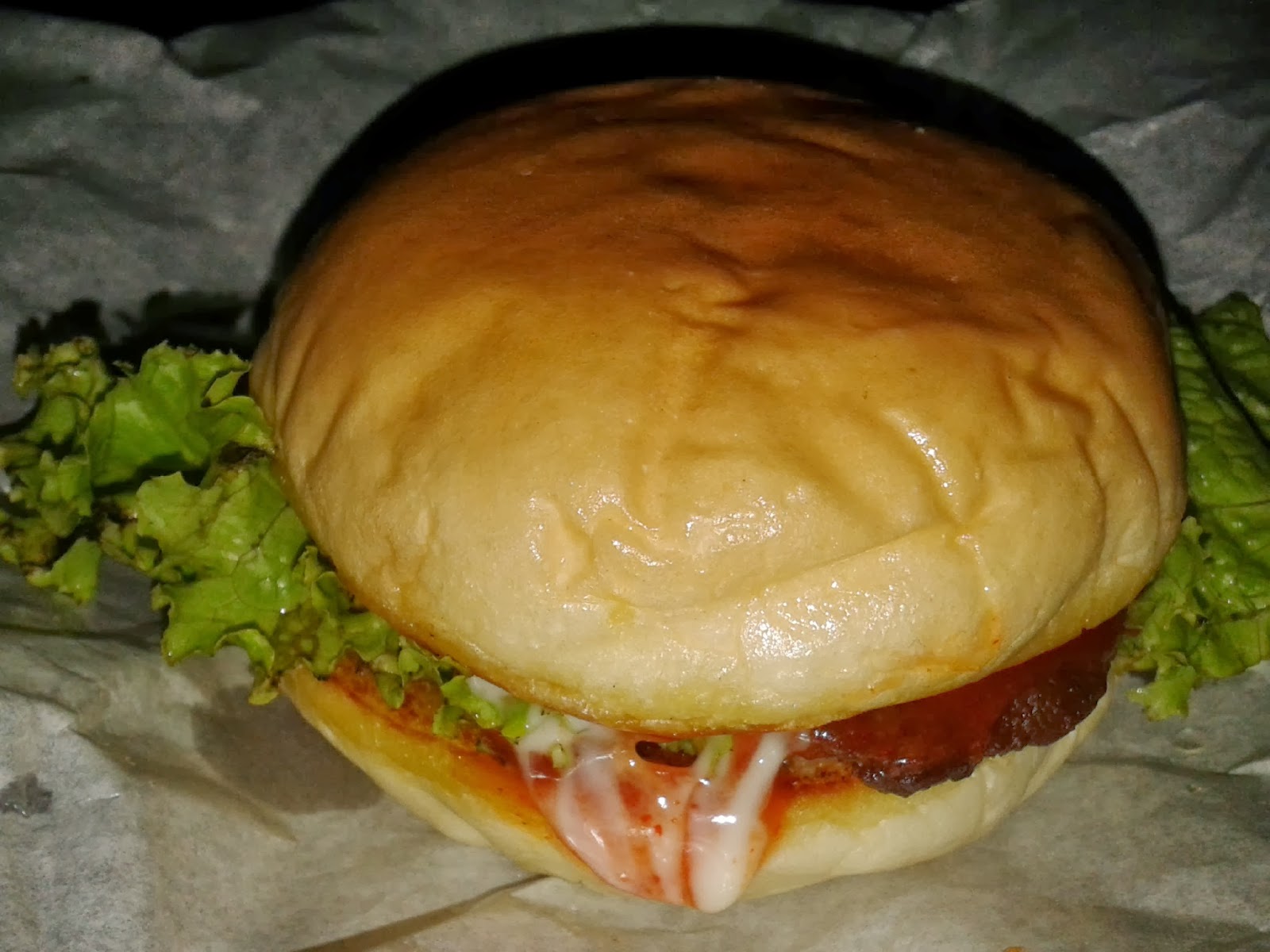 Burger Jamur Mushroom-Q Surabaya | Jalan Sambil Jajan