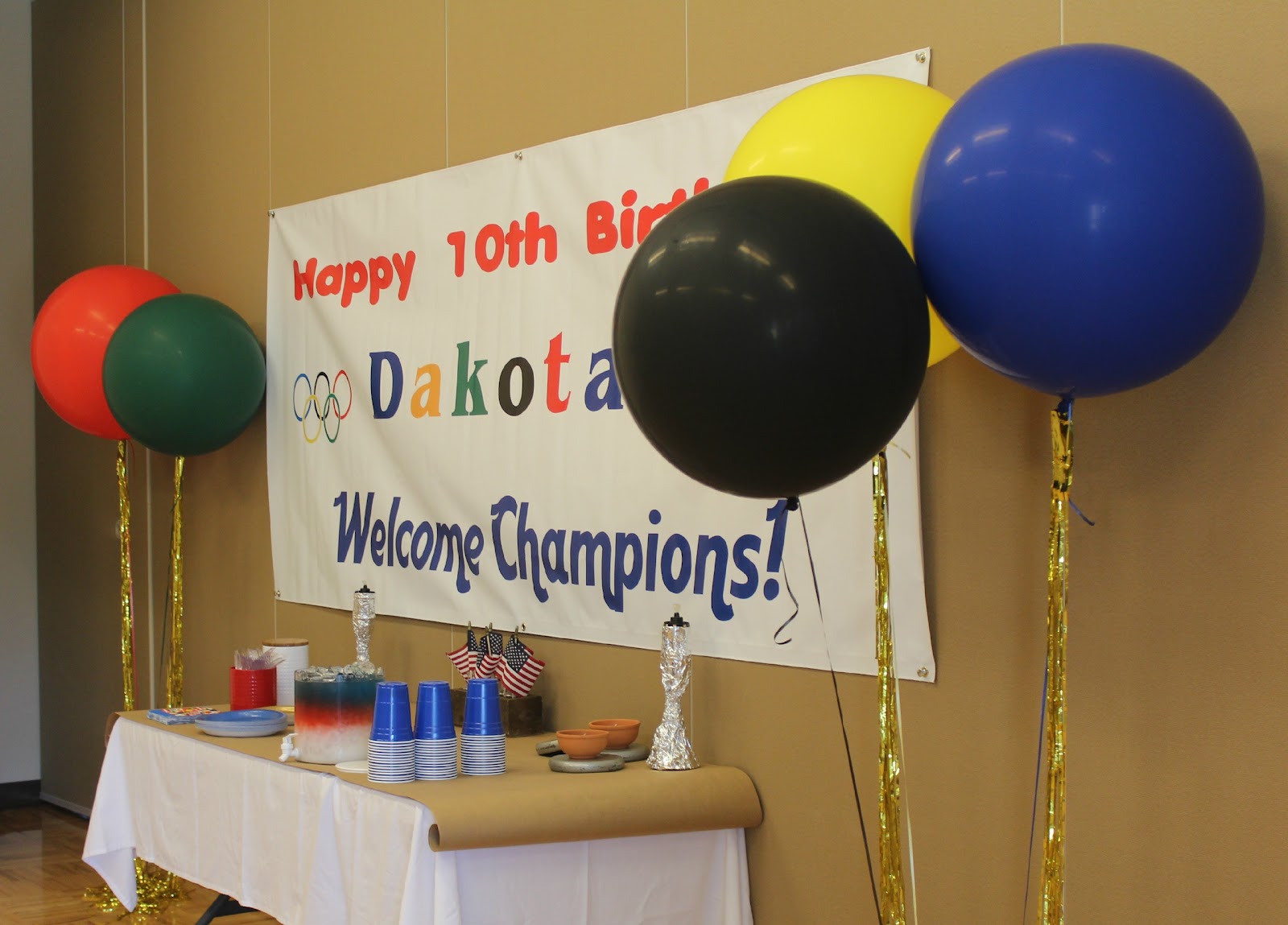 Moore Minutes: the HOW TO and details on the THREE Olympic Party tables