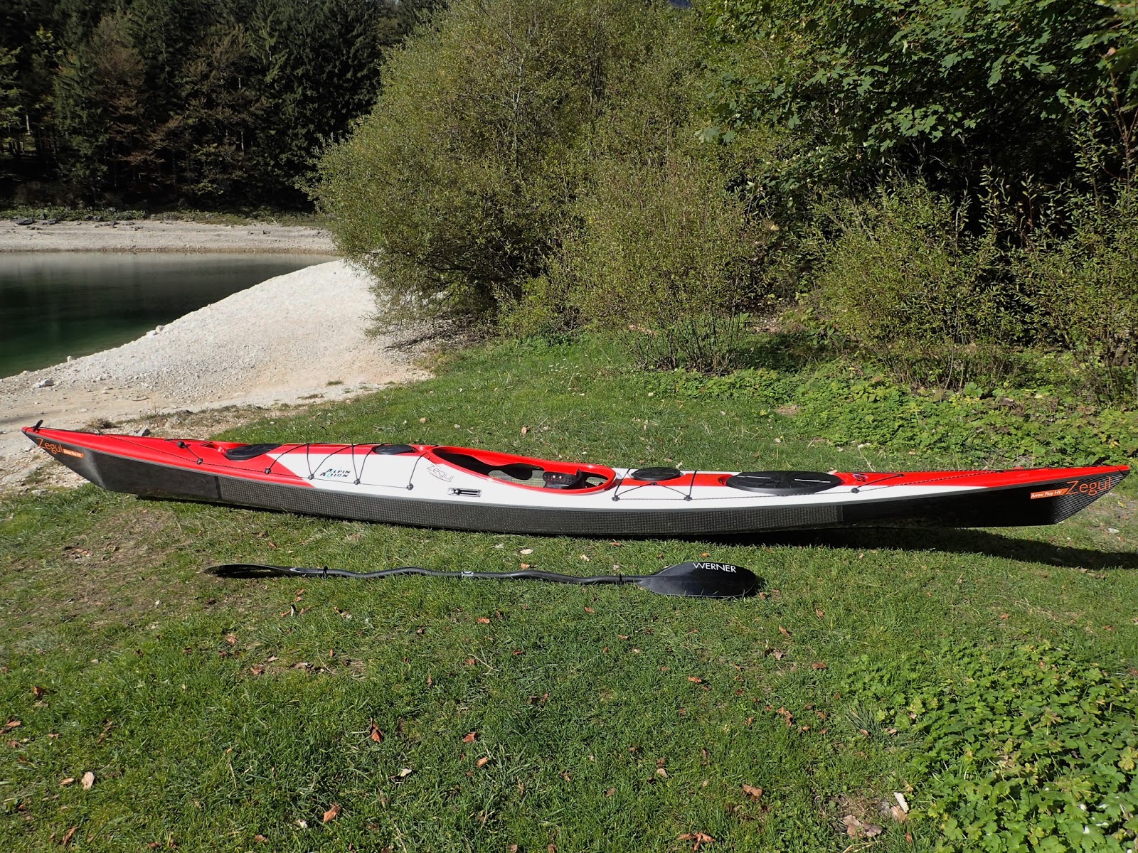 TEAM: Zegul Arrow Play HV 3D C-Core sea kayak test, review