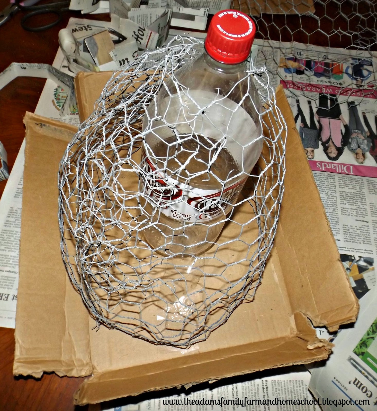 Adams Family Farm and Homeschool: How to Make an Erupting Volcano