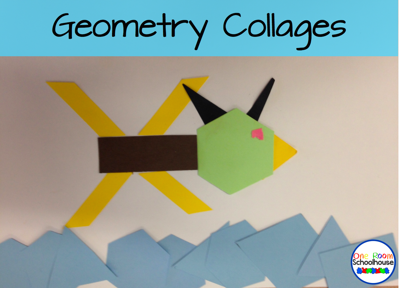Geometry Collages - One Room Schoolhouse