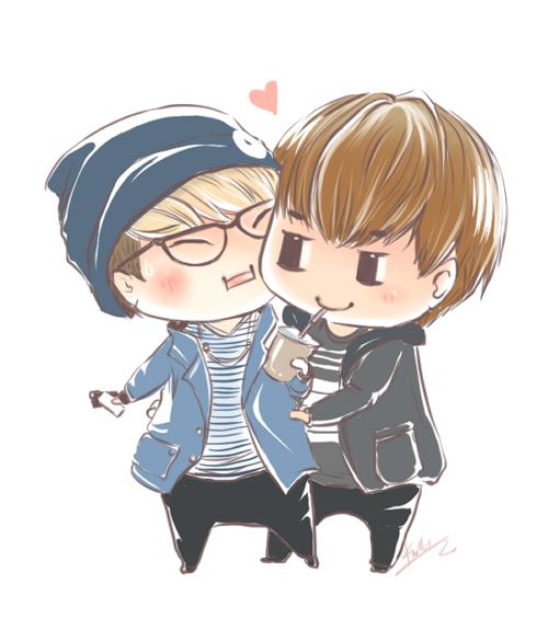 All About Korean & Kpop (".): SHINee Chibi Photo 1