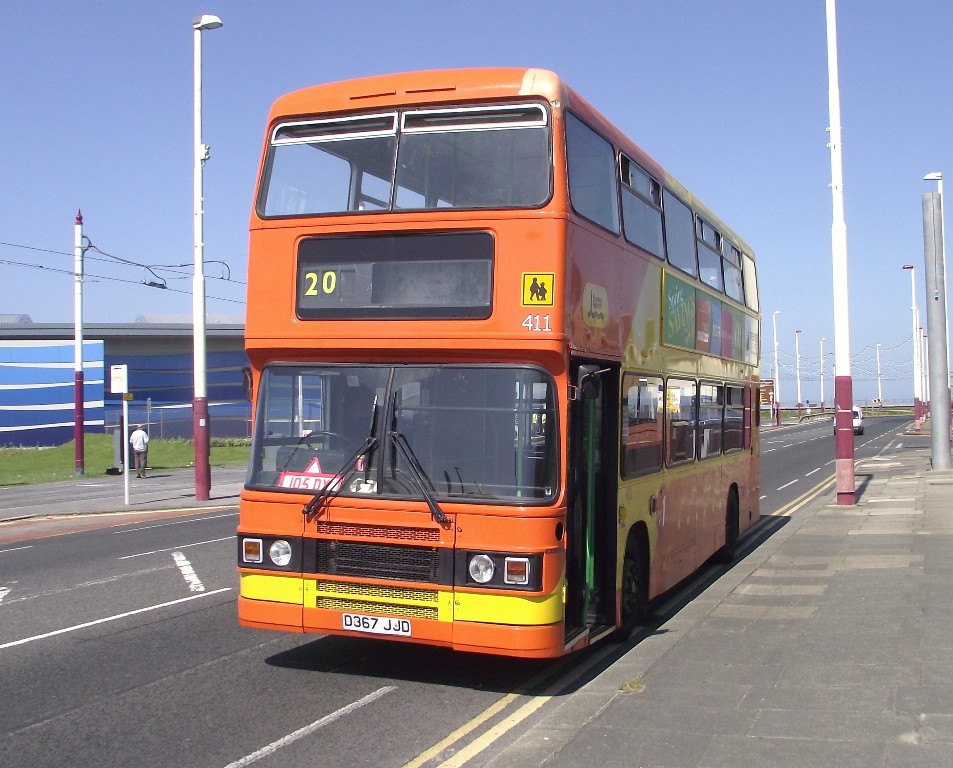 Fylde Bus Blog: 411 Returns to its Birthplace