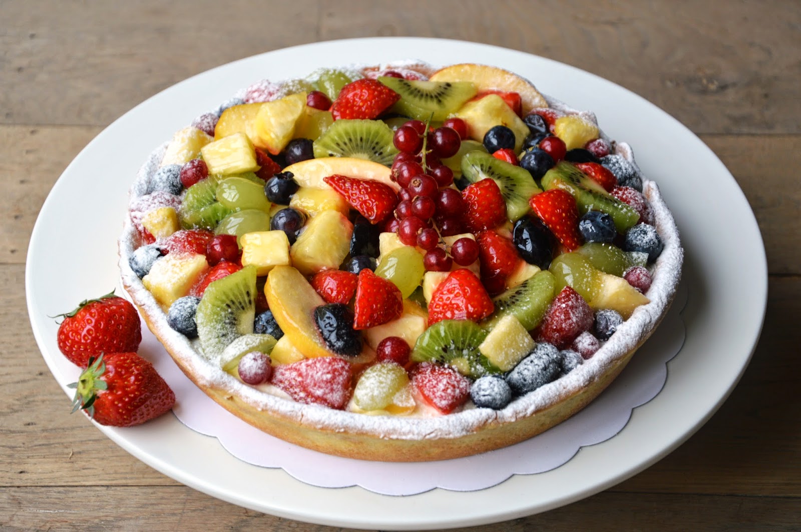 Taart at Ine: Fruittaart