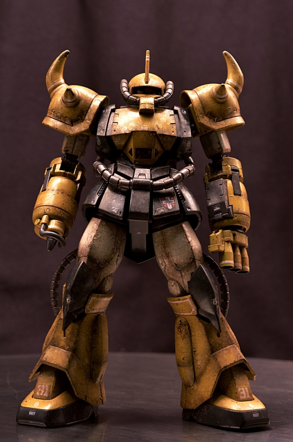Painted Build: HG 1/144 Prototype Gouf [Tactical Demonstrator] "Desert ...
