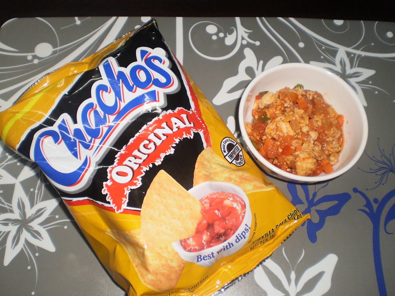 coretan rasa: Chachos with dips