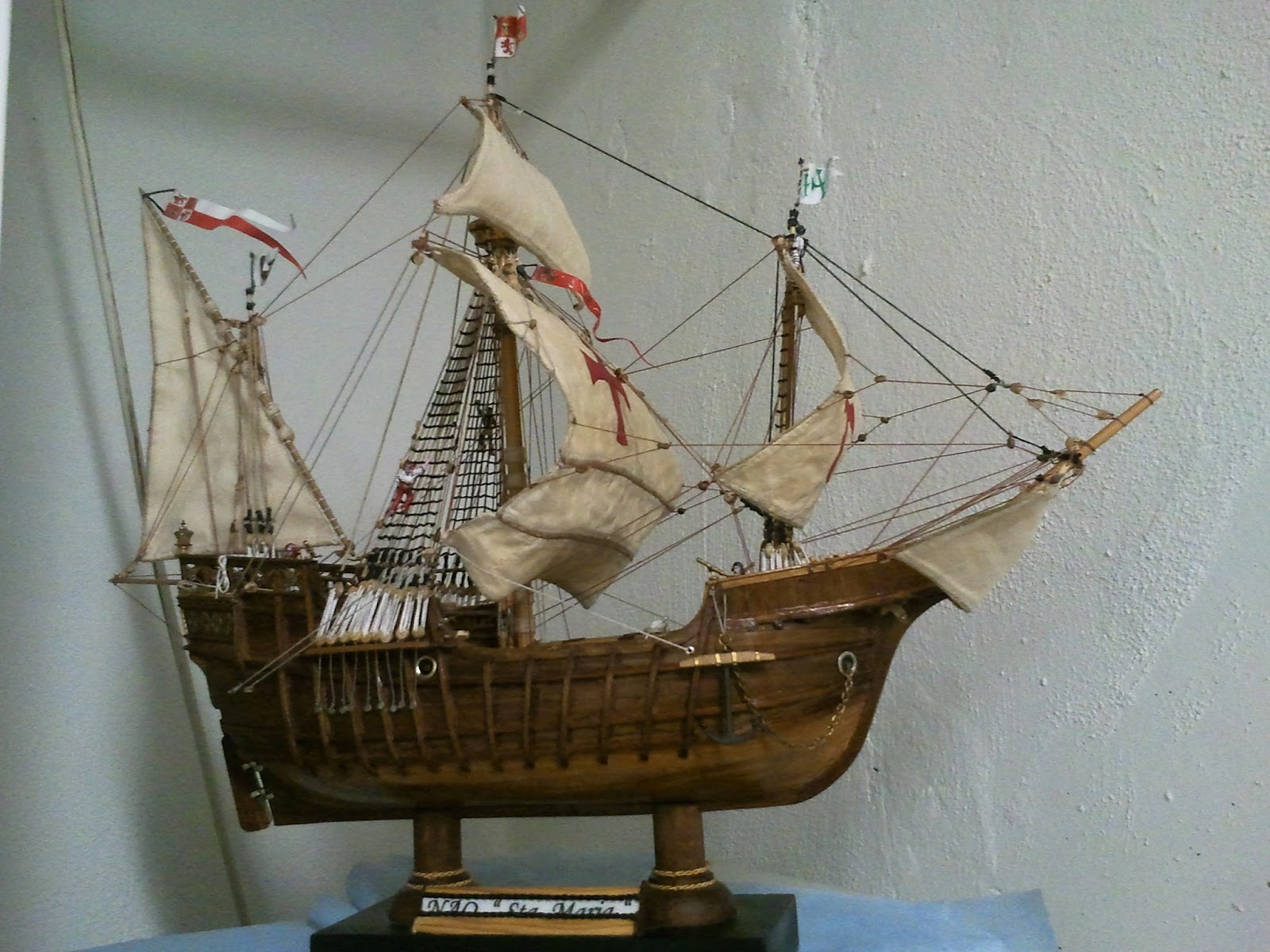 Mis barcos: La Santa Maria ( realizada entre los años ------------- )
