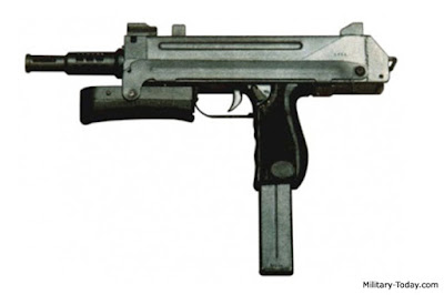 Submachine Gun / Pistol Mitraliur Mechem/Milkor Bxp - Not Angka Lengkap