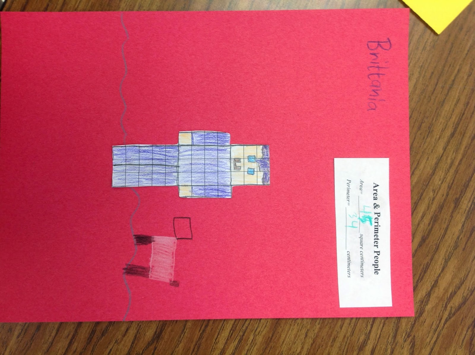 Team Adams' Classroom: Area and Perimeter People