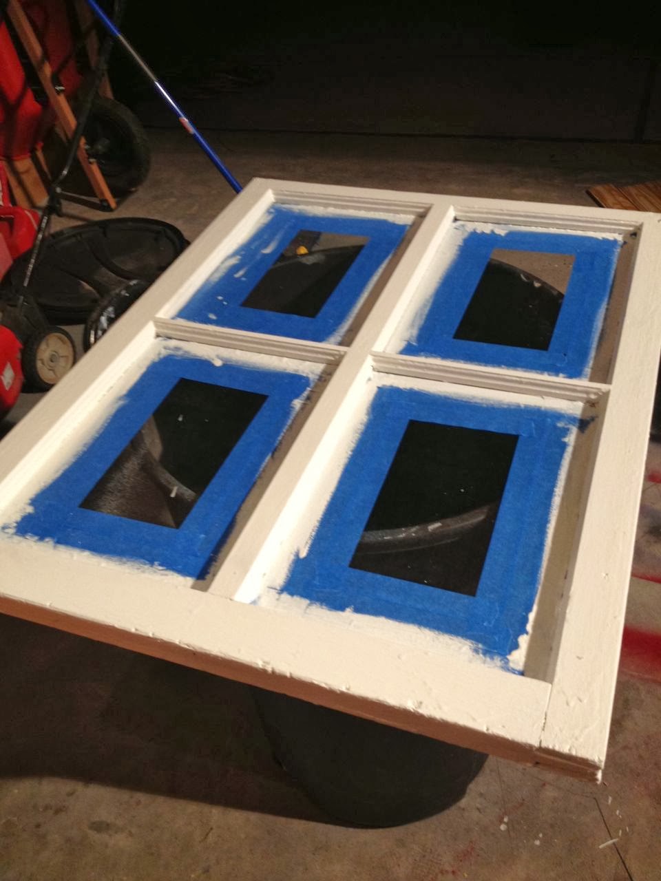 Mister B's Bus: Past Project Post :: Vintage Window Coffee Table