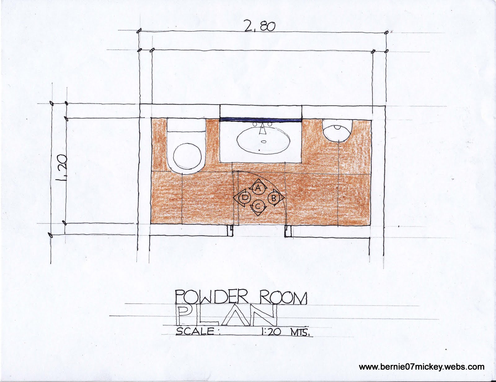 F1 Digital Scrapaholic: Home Sweet Home: Powder Room
