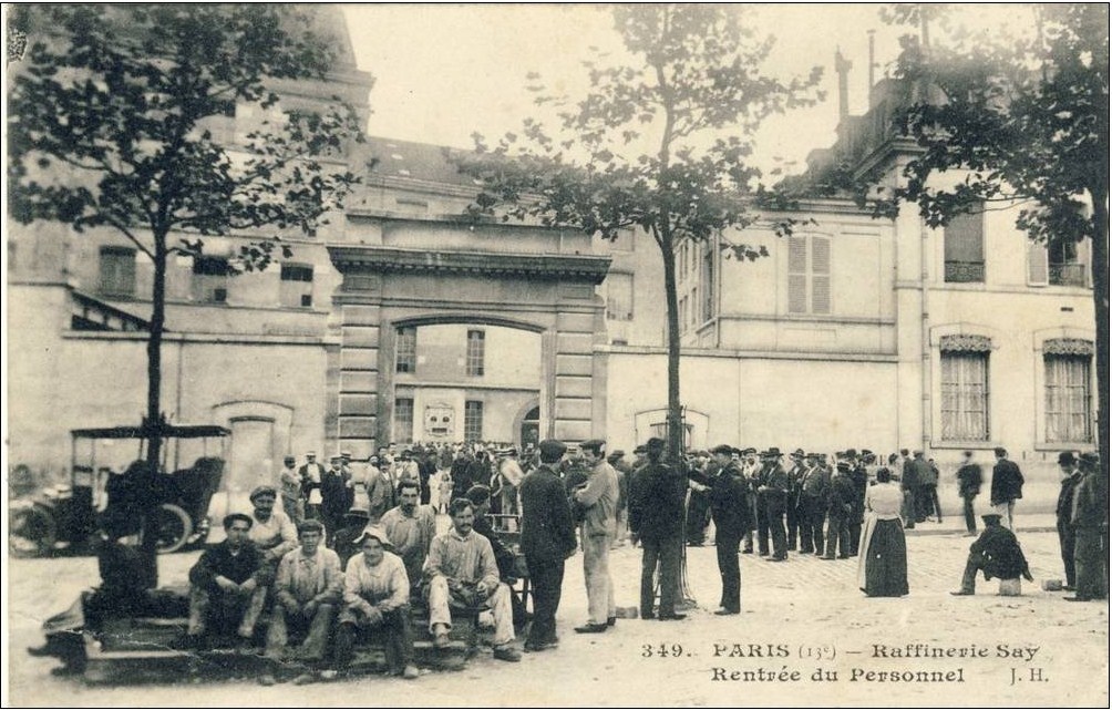 Des usines à Paris: La raffinerie Say, ou la Jamaïque à Paris