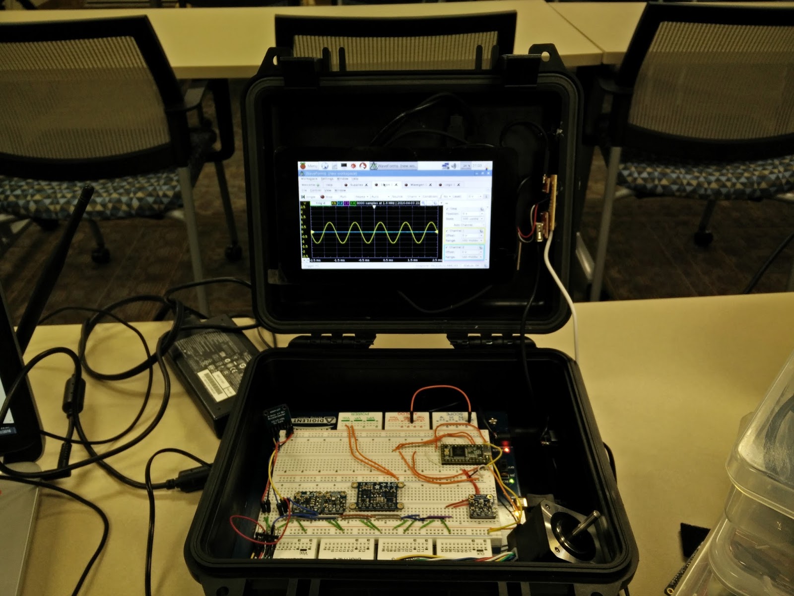 PiBench (Raspberry Pi 3 + Digilent EE Board)