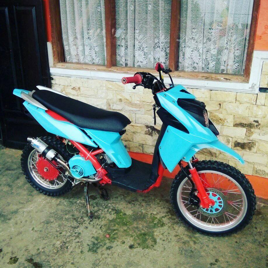Teknologi Terkini: Kumpulan Gambar Modifikasi X-ride Supermoto -Trail ...