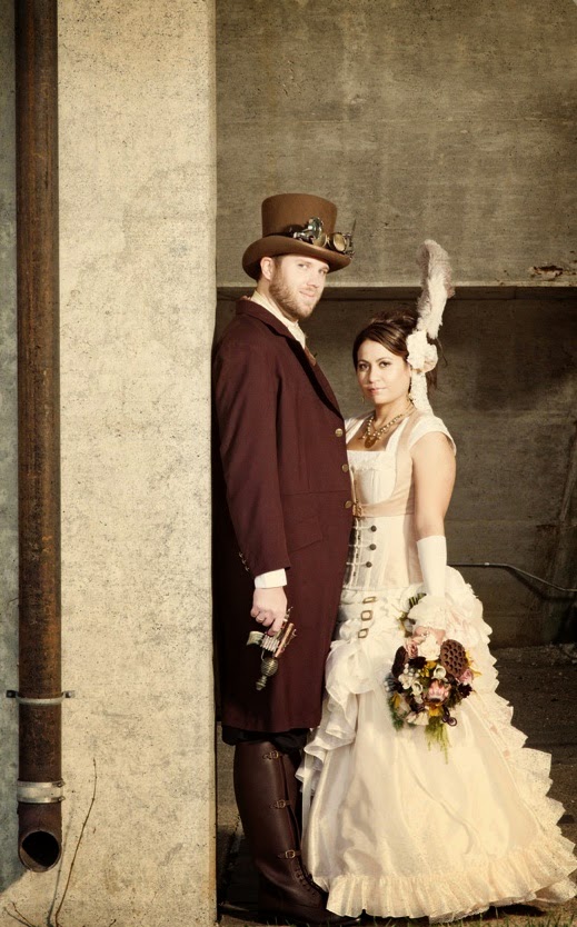 Steampunk Fashion Guide: Steampunk Wedding!