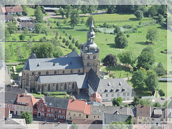 Mitou La Bretonne: L'Abbaye de Tholey ( Allemagne )
