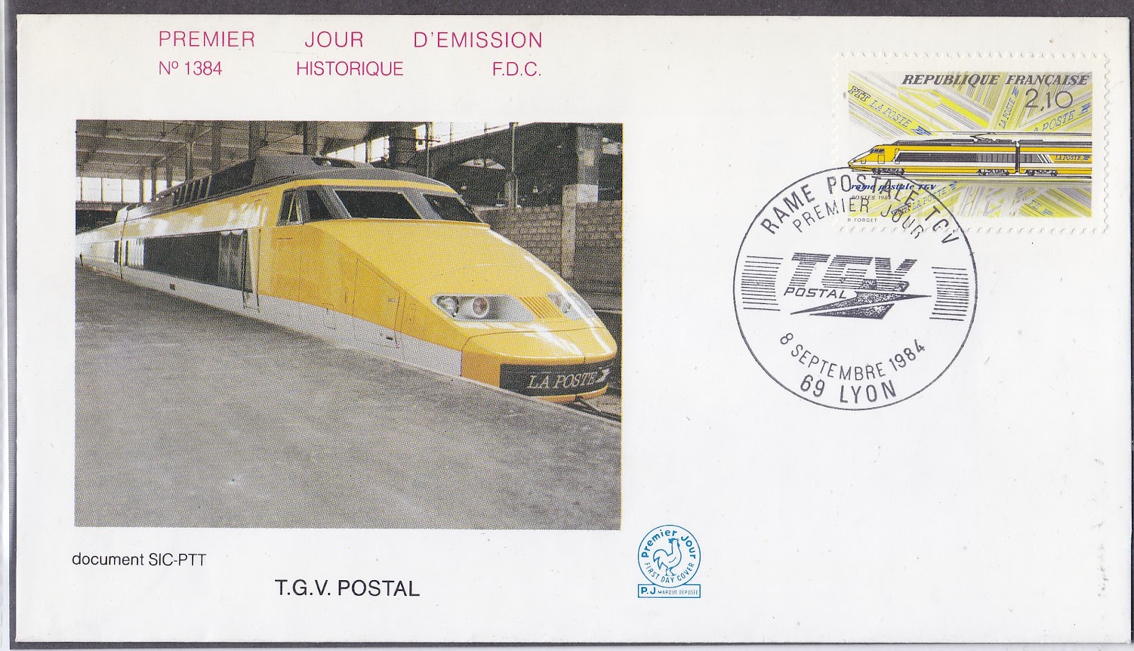 Stamp World: TGV Railways