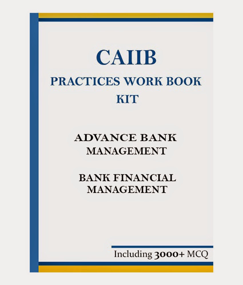 CAIIB Practices Work Book Kit – Hardcopy For CAIIB Exam Practices With ...