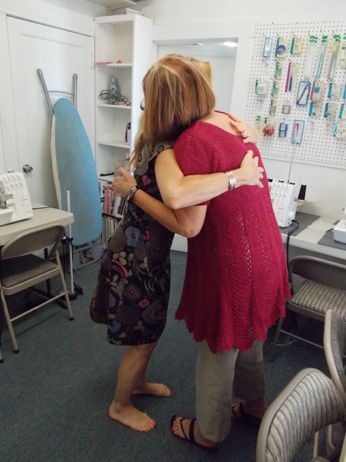 FabricLady: So Long, Precious Sewing Machine....Up In Smoke!