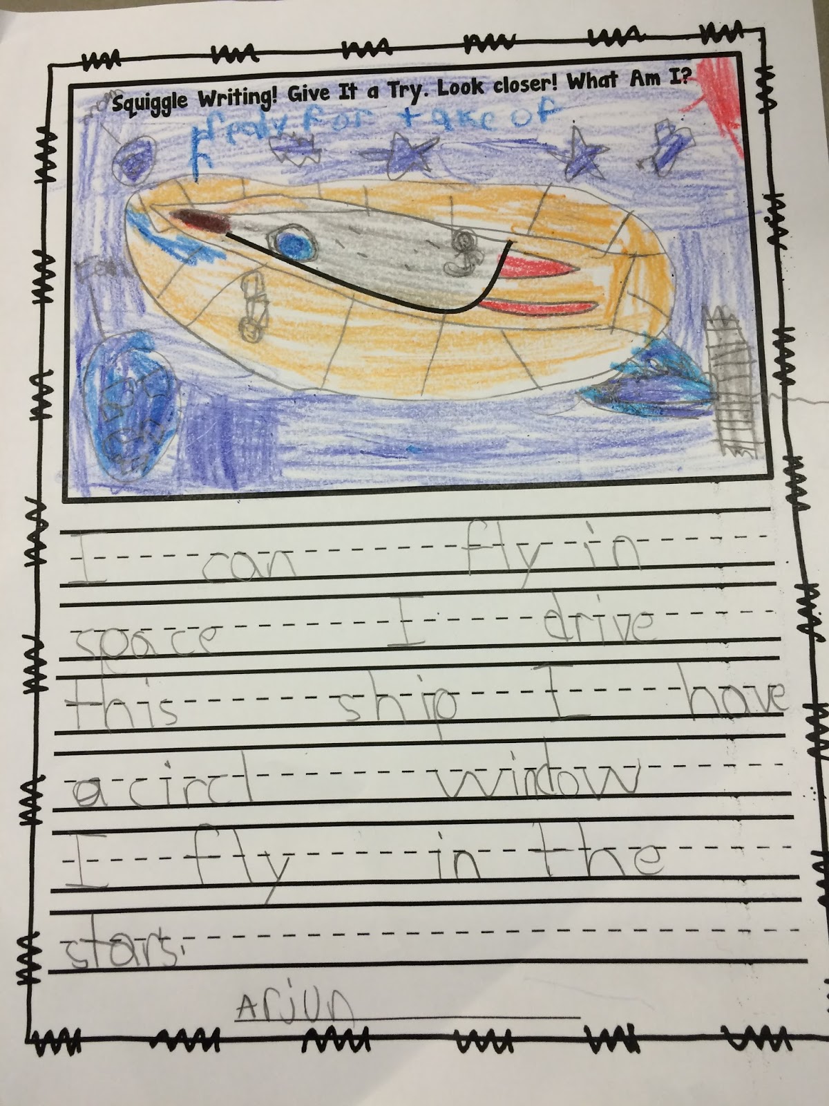First Grade Bloomabilities: The Very First Squiggle Writer May Surprise ...